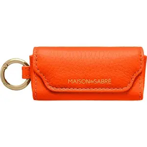 MAISON DE SABRE Leather Lipstick Charm Manhattan Sandstone