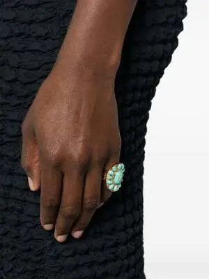 AURÉLIE BIDERMANN Turquoise Signet Ring