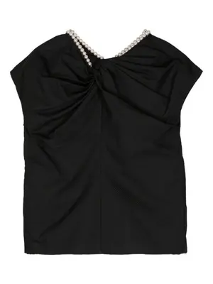 Junya Watanabe Bow-detail Sleeveless Top