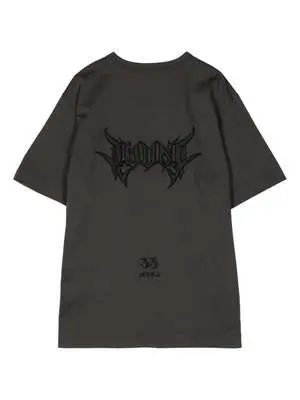 JUUN.J Logo-appliqué Cotton T-shirt