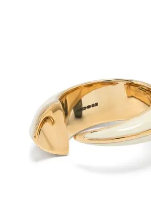 SHAUN LEANE 18kt Vermeil Tusk Ring