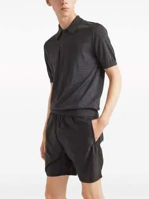 Prada Re-nylon Swim Trunks - Black