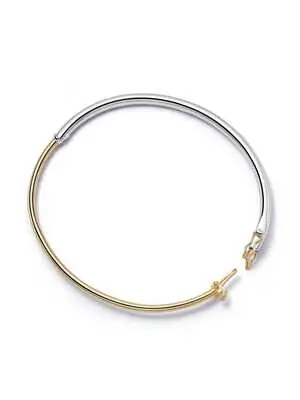 Astley Clarke 18kt Recycled Vermeil And Sterling Silver Aurora Bangle Bracelet