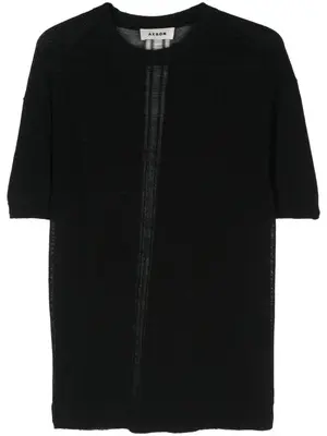 AERON Pliny Semi-sheer Knitted T-shirt