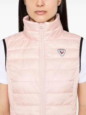 Rossignol Logo-patch Ripstop Gilet - Pink