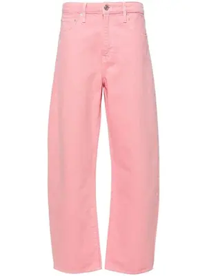 FRAME Long Barrel Jeans In Bubblegum