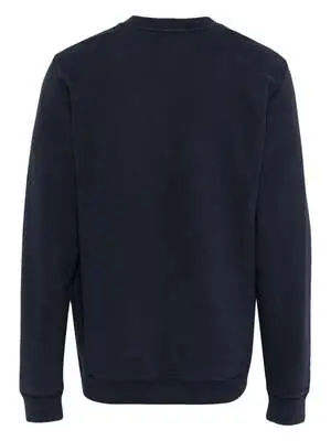 Sunspel Fine-knit Cotton Sweatshirt - Blue