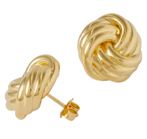 LIÉ STUDIO The Elizabeth Vermeil Earrings