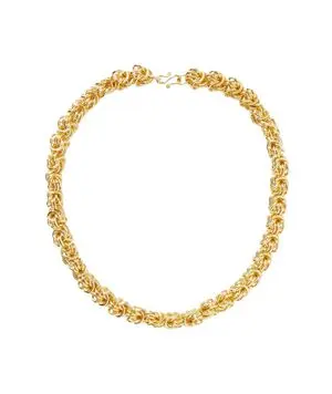 Lié Studio The Flora -plated Link Necklace