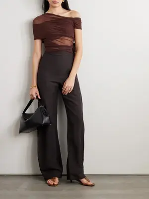 CORTANA Tully Off-the-shoulder Top