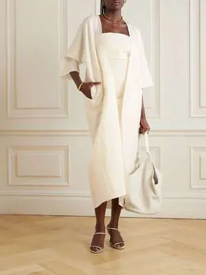 CORTANA Bambina Linen Coat