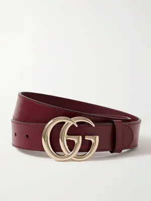 Gucci Leather Belt - Red