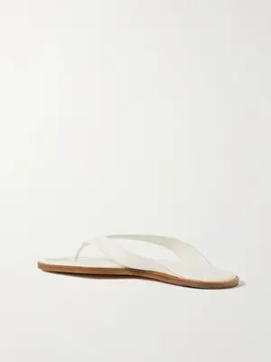 Staud Dante Leather Thong Sandals