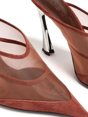 MUGLER Fang 95mm Mesh Mules