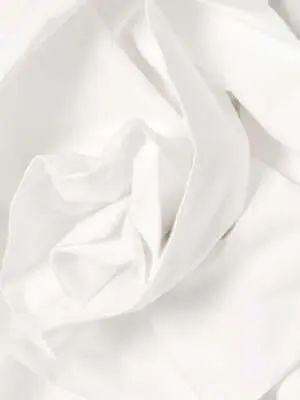 Magda Butrym Appliquéd Cotton Bralette