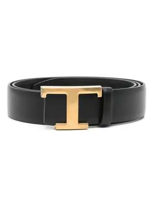 TOD'S T Timeless Reversible Belt - Black