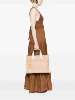Michael Kors Large Gigi Tote Bag - Neutrals