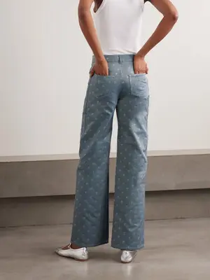 LIBEROWE Annie Floral Jacquard Pants