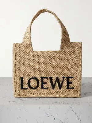 Loewe Raffia Tote