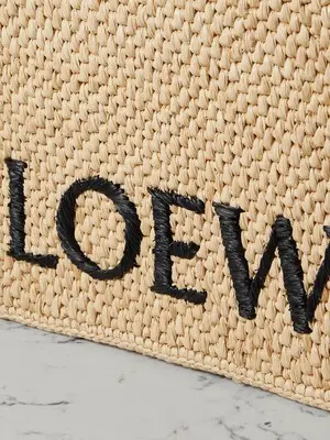 Loewe Raffia Tote