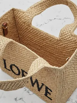 Loewe Raffia Tote