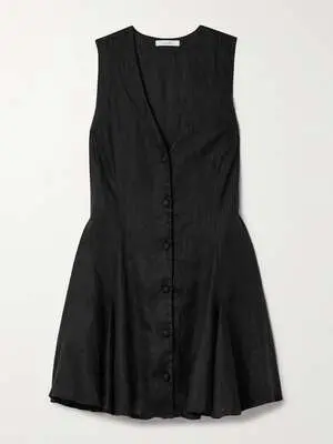 DÔEN Aubrey Linen Mini Dress
