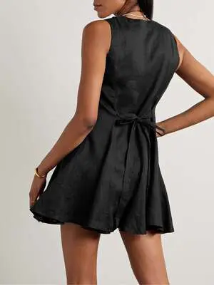 DÔEN Aubrey Linen Mini Dress