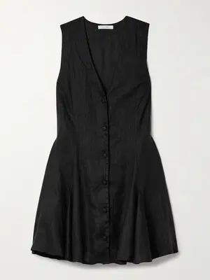 DÔEN Aubrey Linen Mini Dress
