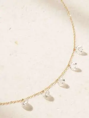 PERSEE Danaé Diamond Necklace - Gold