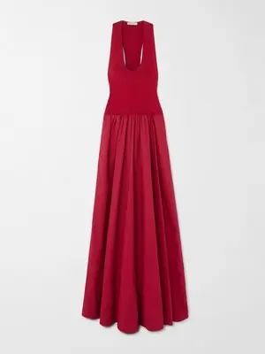 St. Agni Plunge Dresses