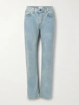 HAIKURE Cleo High-rise Straight-leg Jeans - Blue