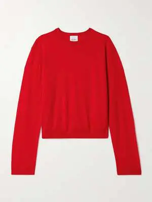 LESET James Wool Sweater - Red