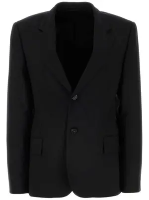 Balenciaga Single-breasted Wool Blazer