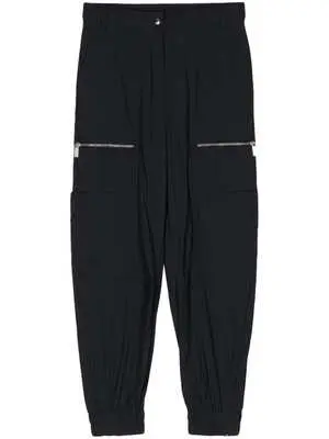 Off-White Embroidered Cargo Trousers - Blue