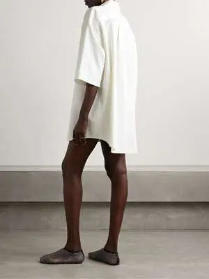 Christopher John Rogers Oversized Cotton-sateen Shirt