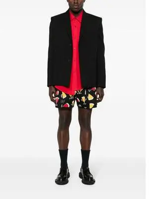 Junya Watanabe Cartoon-print Shorts