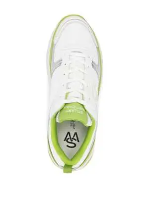 STUART WEITZMAN Panelled Sneakers - White