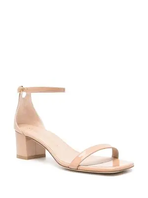 STUART WEITZMAN Simplecurve Leather Sandals