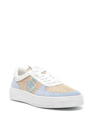 STUART WEITZMAN Courtside Panelled Sneakers - Blue