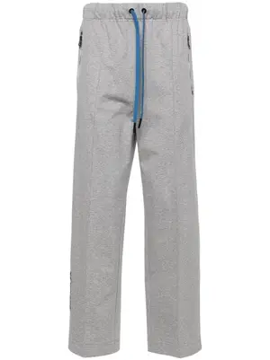 Moncler Logo-lettering Cotton Track Pants