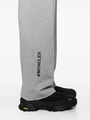 Moncler Logo-lettering Cotton Track Pants