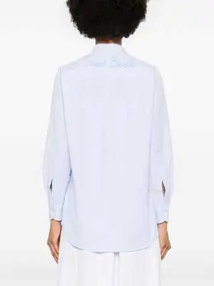 MC2 SAINT BARTH Brigitte Seersucker Shirt