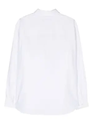 AWAKE NY Button-down Collar Cotton Shirt - White