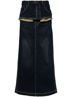 ACT Nº1 Layered Denim Skirt