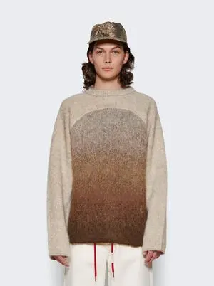 ERL Knitted Sweater - Brown