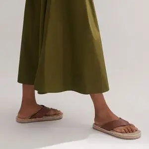 ME+EM Mixed Media Maxi Dress