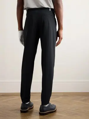 Mr P. G/fore Tapered Pleated Stretch-twill Trousers