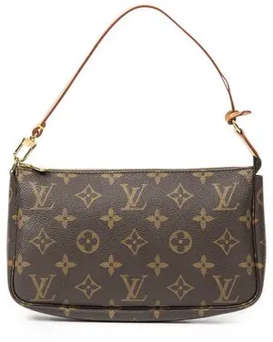 LOUIS VUITTON Monogram Canvas Accessory Pouch (authentic Preowned) - Brown