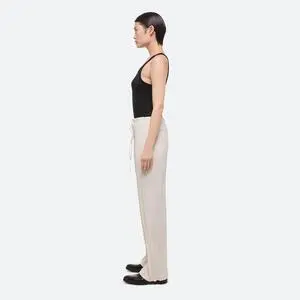 Helmut Lang Crushed Satin Trouser - Ivory