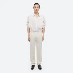Helmut Lang Cotton Fleece Seatbelt Jogger - Ivory